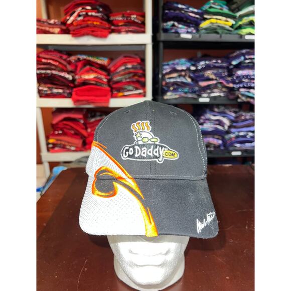 Vintage | Accessories | Vintage Go Daddy Hat Mark Martin Nascar 5 ...